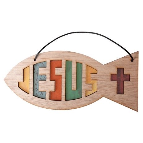 Jesus Fish Wooden VBS Craft 10 pack – Guildcraft Inc